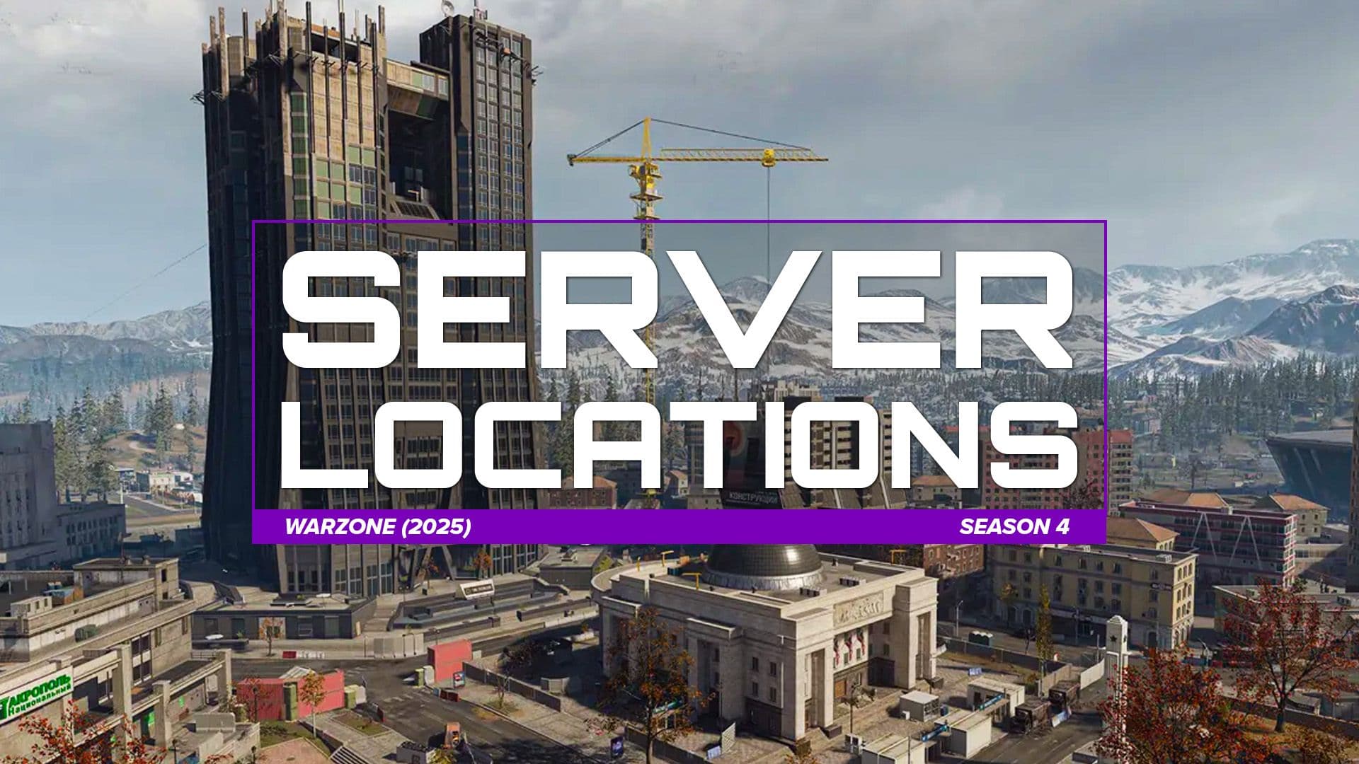Warzone Season 4 Server Locations: Find The Best Ping Servers | Netduma